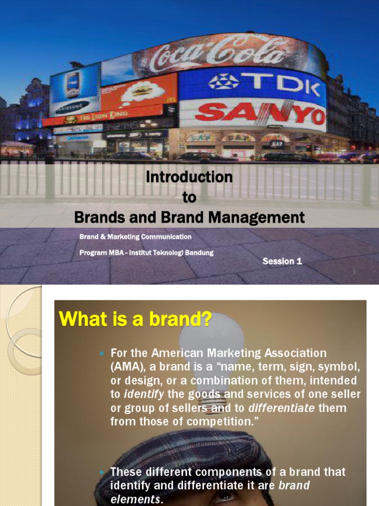 Introduction to Brand Management Concepts | PDF | Brand | Product ...