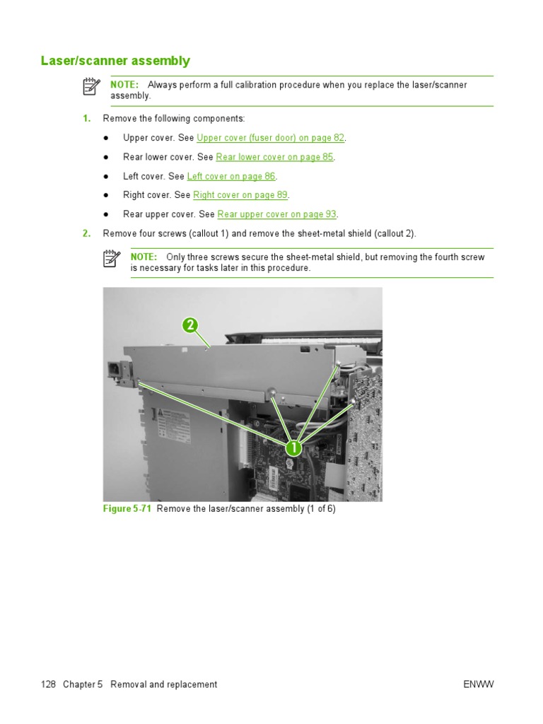 Laser/scanner Assembly | PDF | Sheet Metal | Electrical Connector