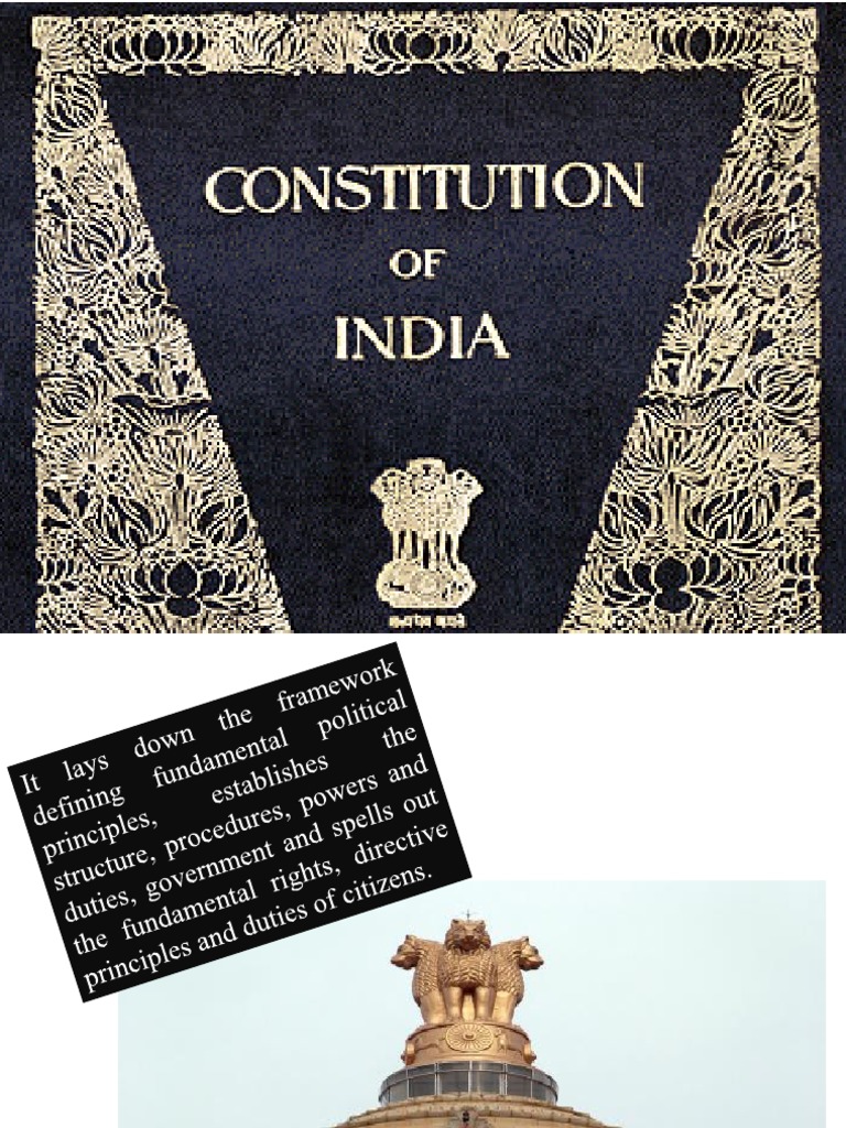 Overview of India's Constitution | PDF | Constitution | Legal Documents