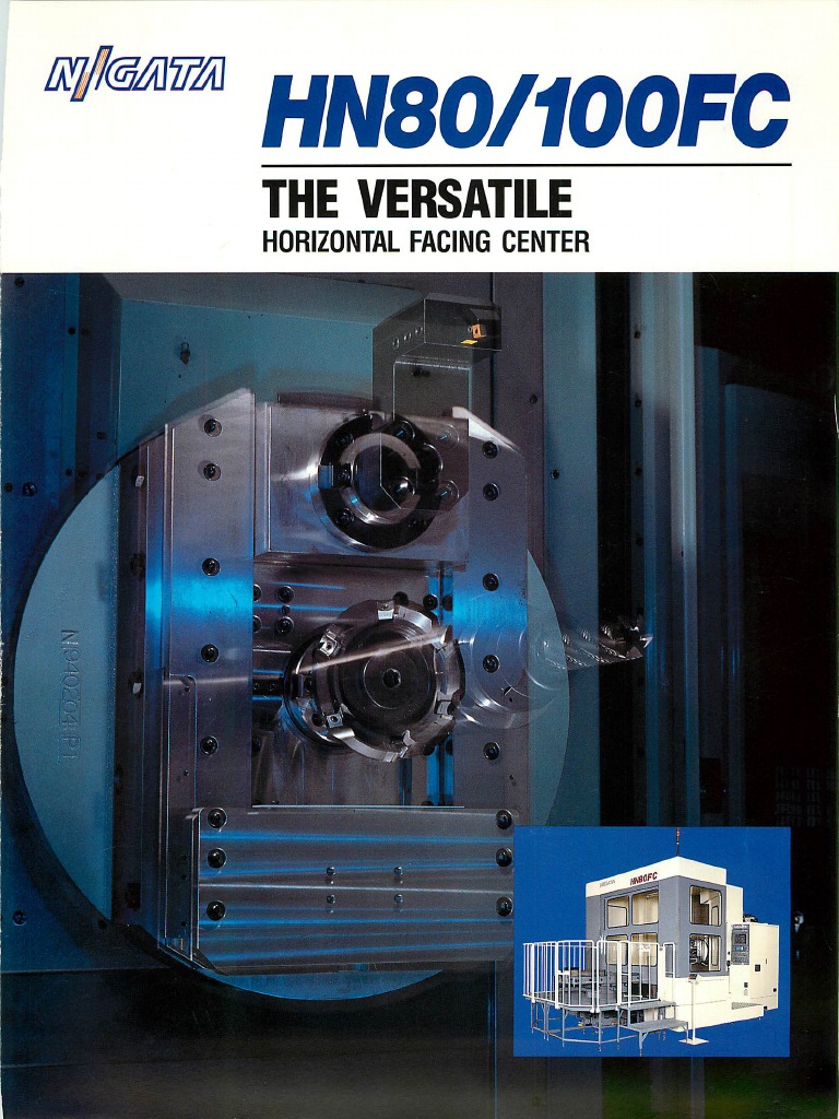 Niigata HN 80FC Brochure | PDF