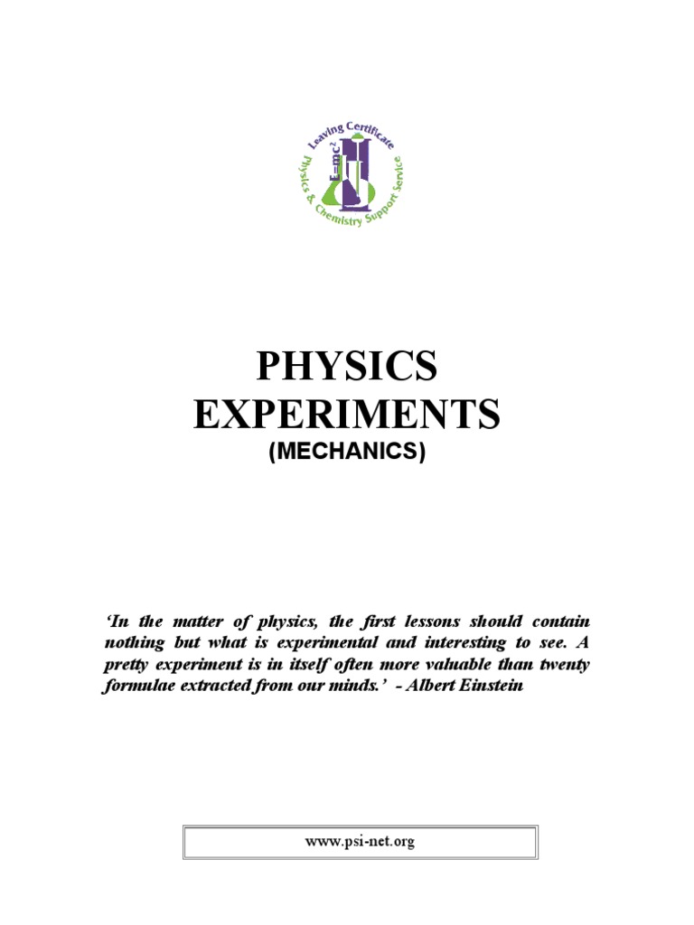 Physics 3B Mechanics Experiments | PDF | Pressure Measurement | Pressure