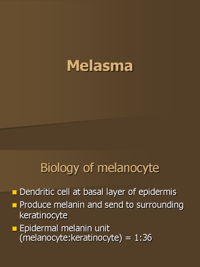 Melasma | PDF | Epidermis | Endocrine System