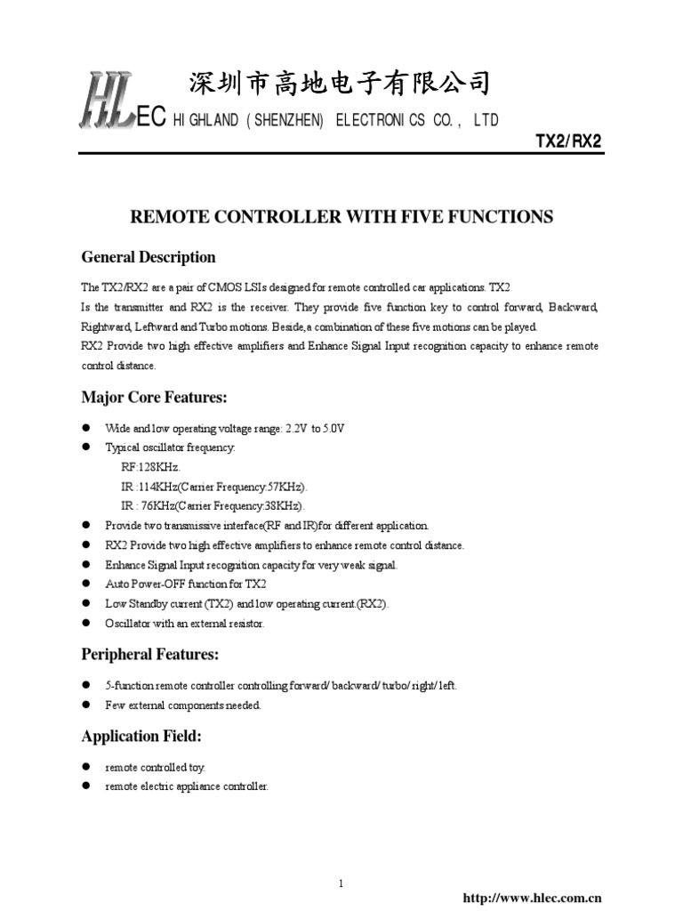 TX RX 2 | PDF