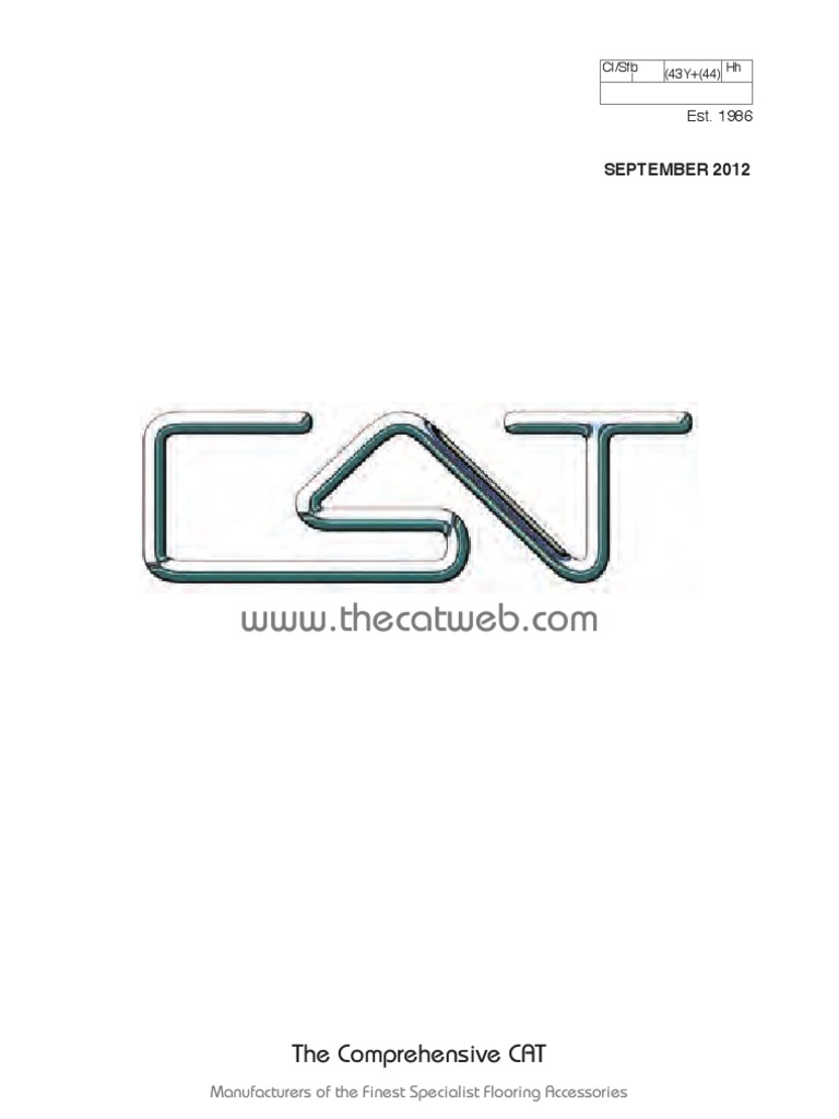 CAT Catalogue 2012 LowRes1 | PDF | Flooring | Stairs