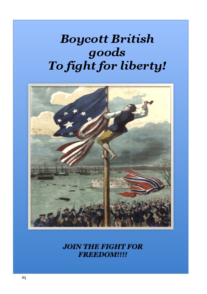 Boycott British Goods for Freedom | PDF