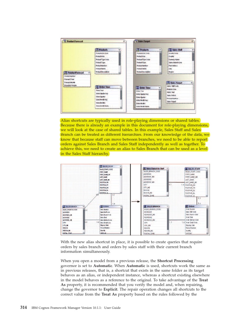 Seccion Ibm Cognos Framework Manager User Guide Pdf Relational Model Metadata