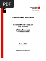 Pals Card | PDF | Cardiopulmonary Resuscitation | Shock (Circulatory)