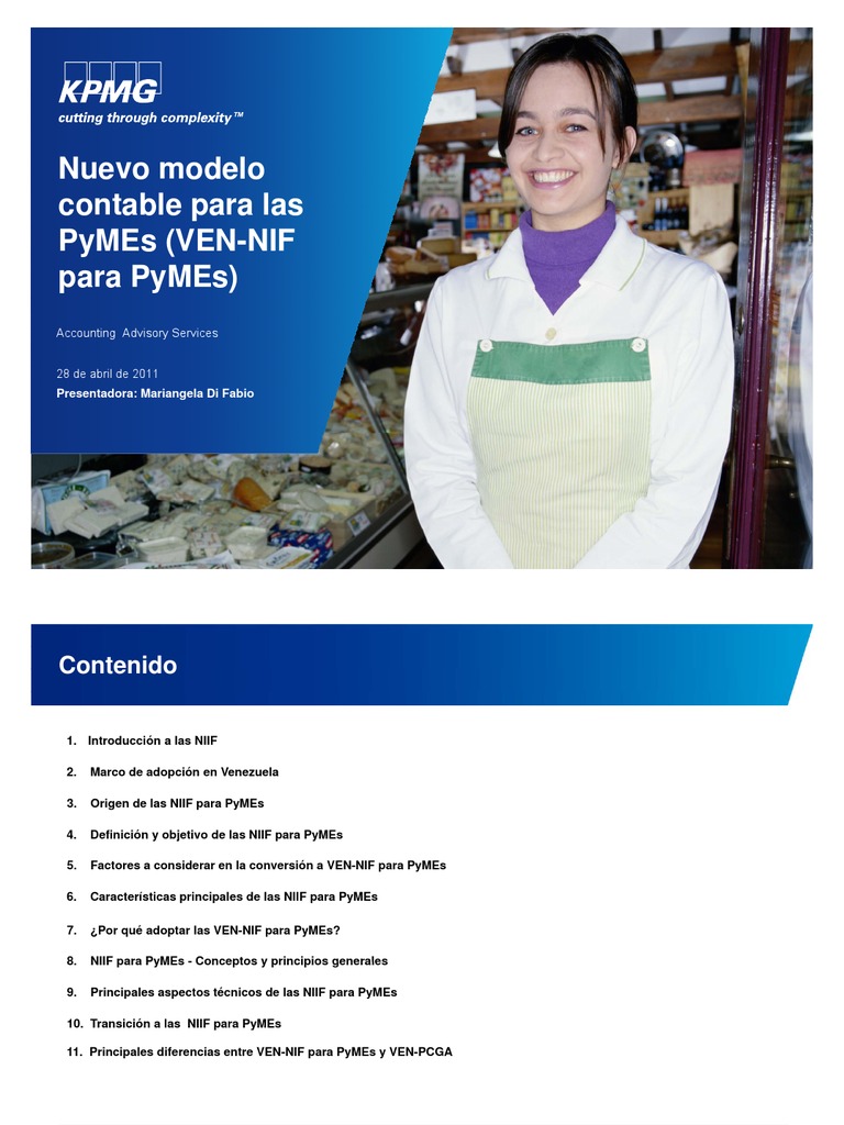 Ven-Nif para Pymes (KPMG 2012) | PDF | normas internacionales de ...