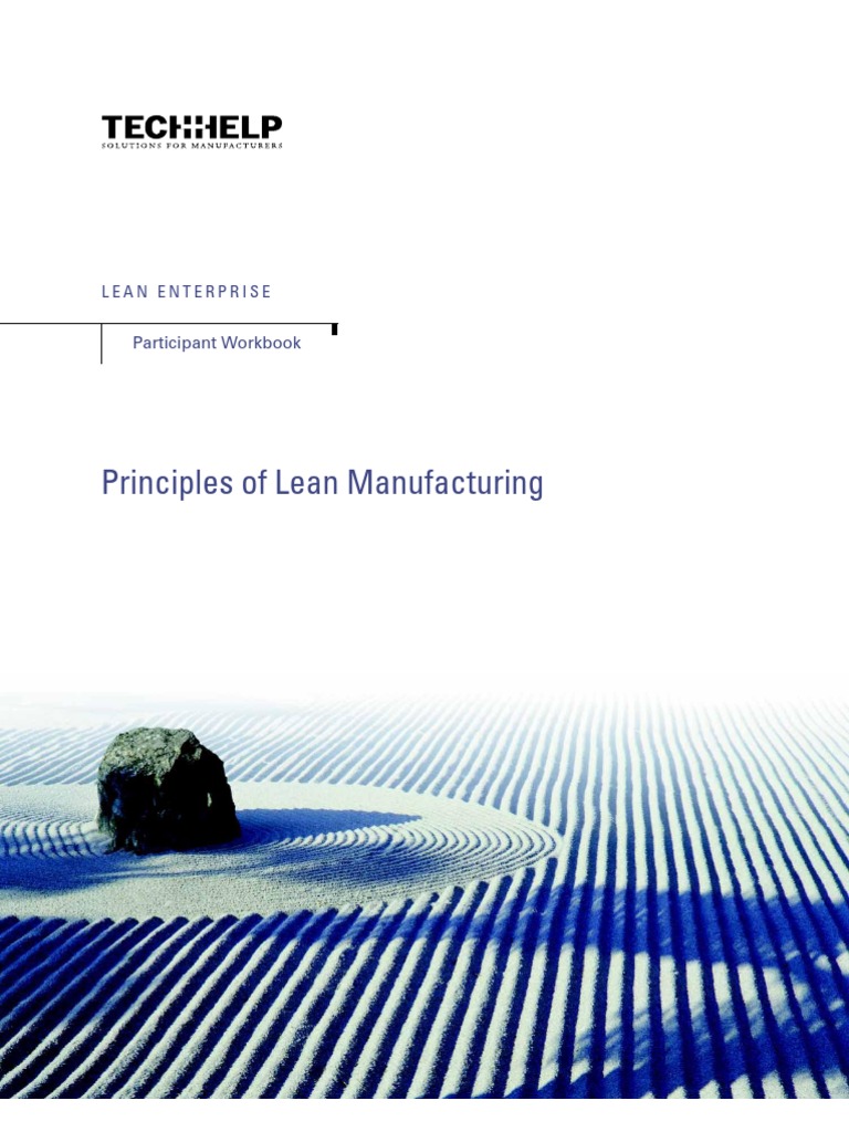 Principles of Lean Manufacturing | PDF | Lean Manufacturing | Process ...
