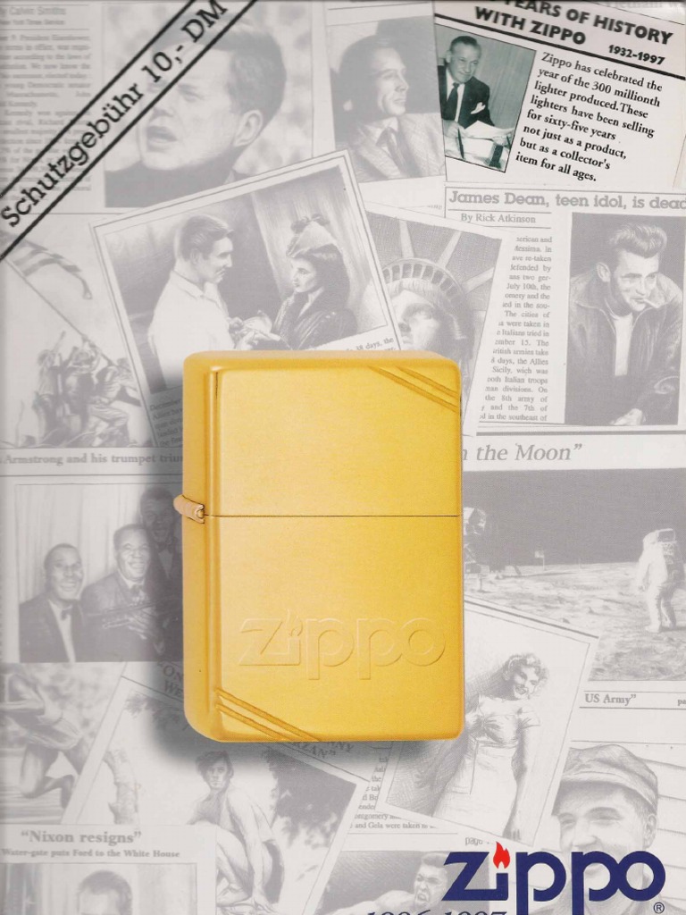 1996-1997 Zippo Basic Collection (GE-FR) | PDF