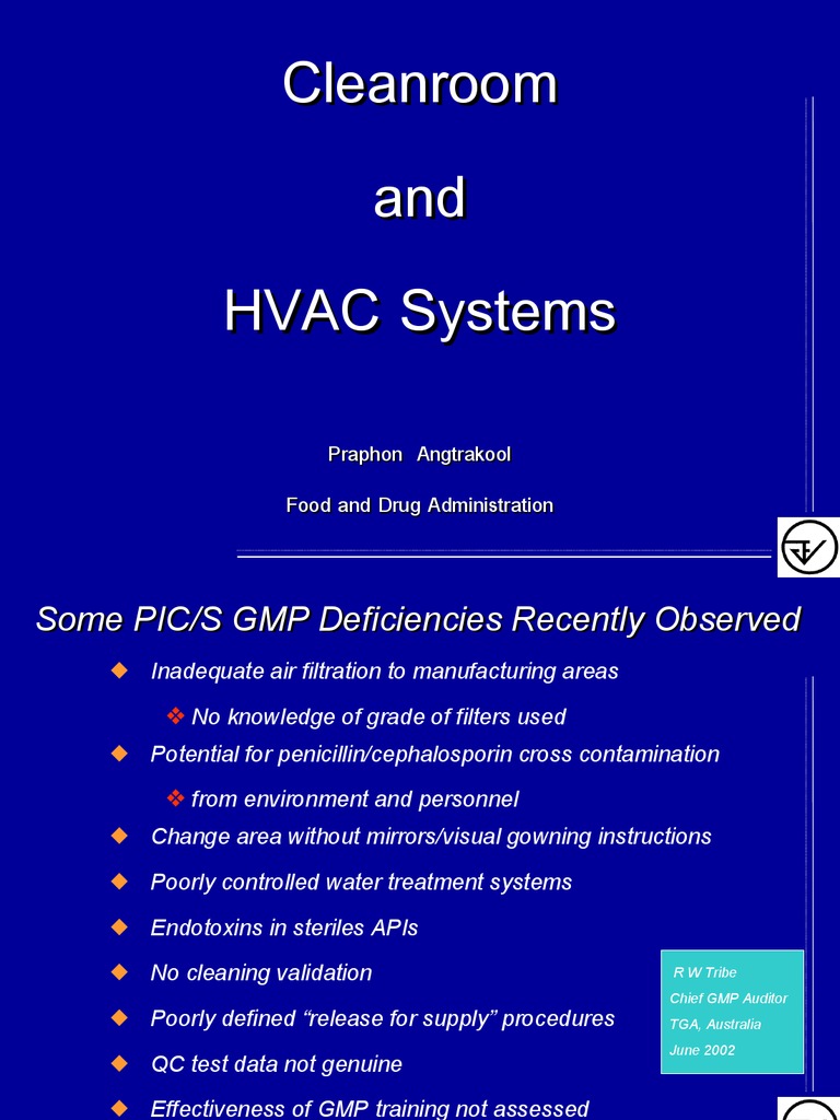 Clean Room - Clean Room & HVAC Systems | PDF | Science | Technology ...