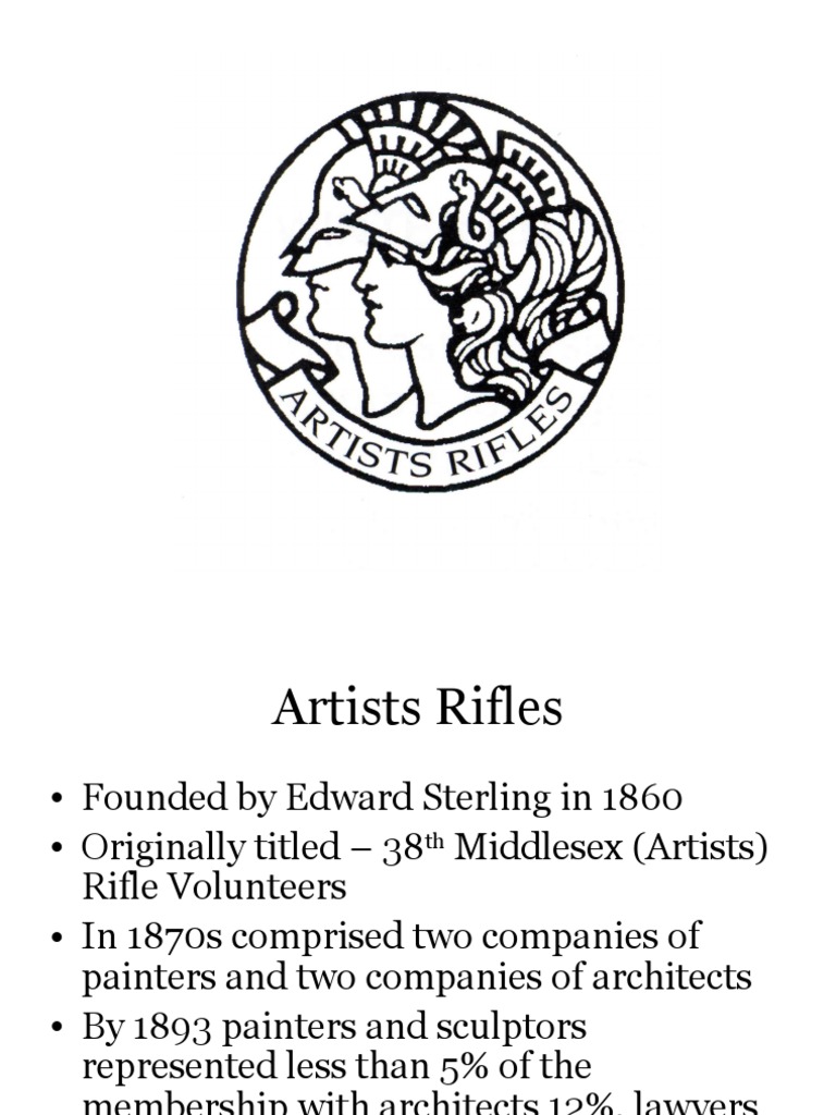 Artists Rifles Presentation | PDF | British Art
