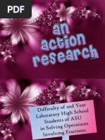 Action Research in Math | PDF | Reading Comprehension | Teaching ...