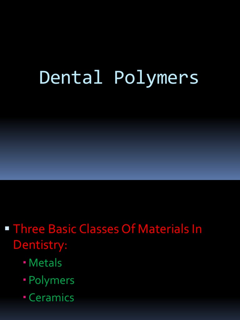 Denture Base Materials | PDF | Poly(Methyl Methacrylate) | Metals