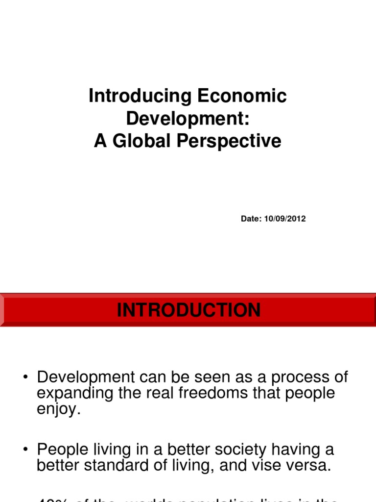Global Economic Development Insights | PDF