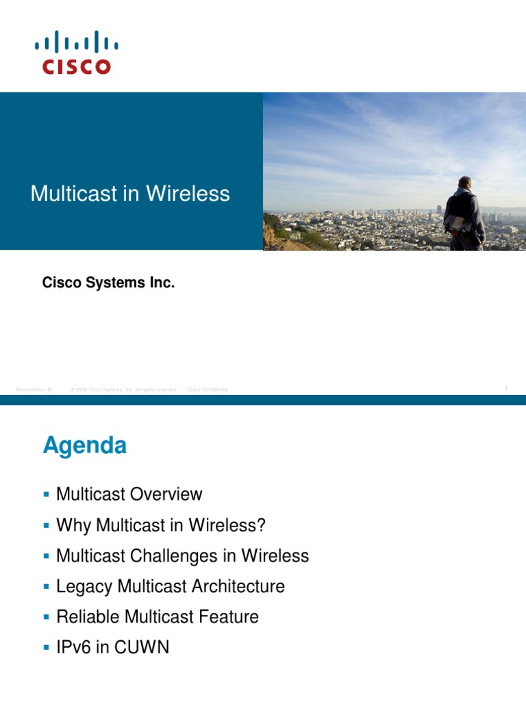 Multicast in Wireless | PDF | Multicast | I Pv6