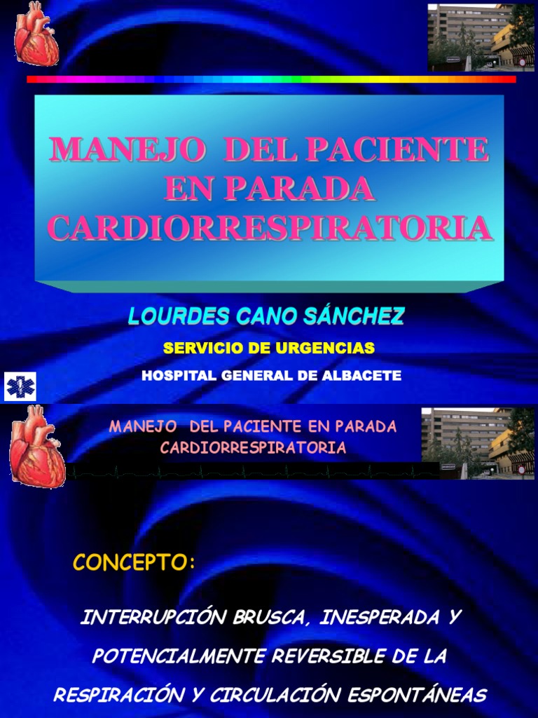 Parada Cardiaca | PDF | Reanimación cardiopulmonar | Fisiología ...