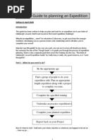 DofE Expedition Route Card Template | PDF