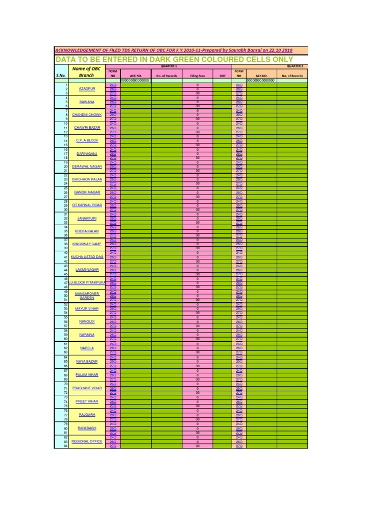 17 Tds Bill File | PDF | Fee | Rupee