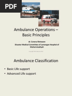 RPI Ambulance SOP Manual | PDF | Ambulance | Emergency Medical Services
