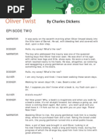 Oliver Twist Script (Perfect For A Middle School Kids in A School Play ...