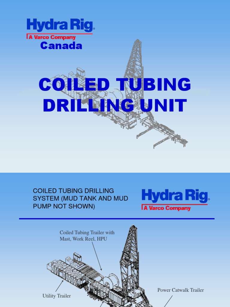 Coiled Tubing Drilling System | PDF | Oil Well | Manufactured Goods
