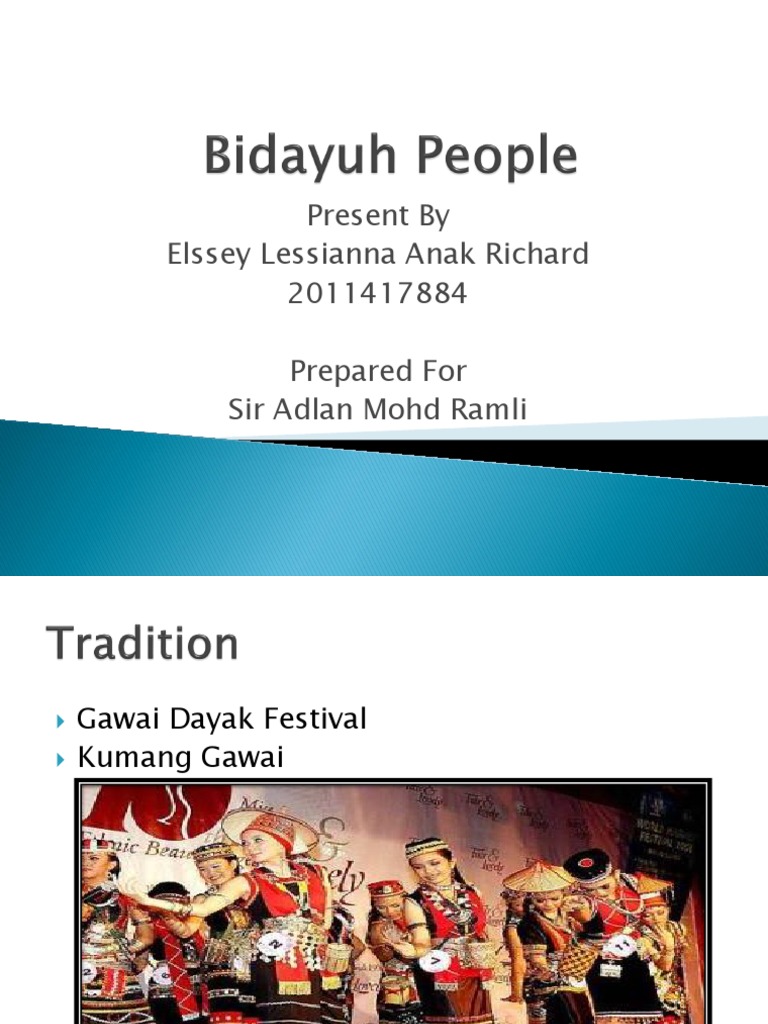Asam Siok and Bidayuh Handicrafts | PDF