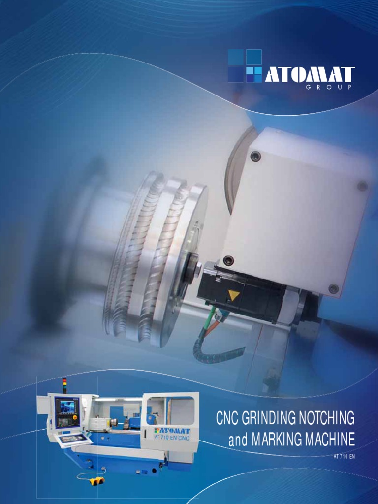 CNC GRINDING AND MARKING MACHINE FOR ROLLS | PDF | Grinding (Abrasive ...