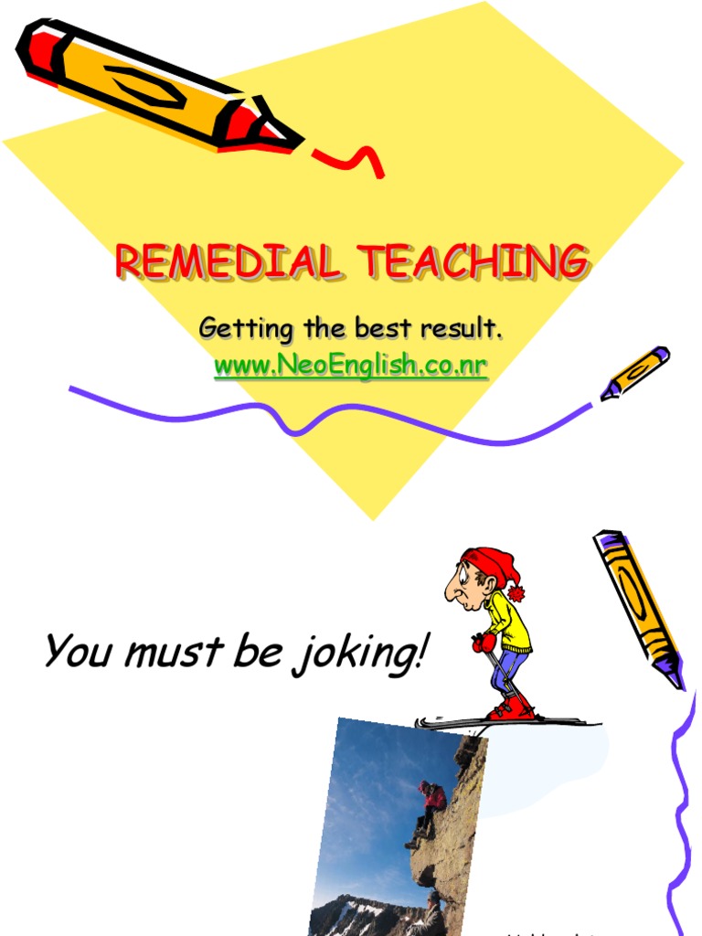 Remedial Teaching | PDF | Teaching Method | Learning