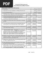 Peripheral I.V. Line Checklist (Visual Infusion Phlebitis Score) | PDF ...