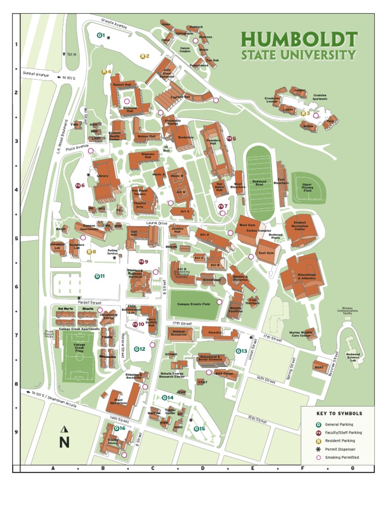 Campus Map (HSU) | PDF | Chess | Business