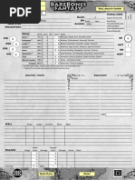 Star wars d20 fillable Character sheet | Role Playing | Role Playing Games