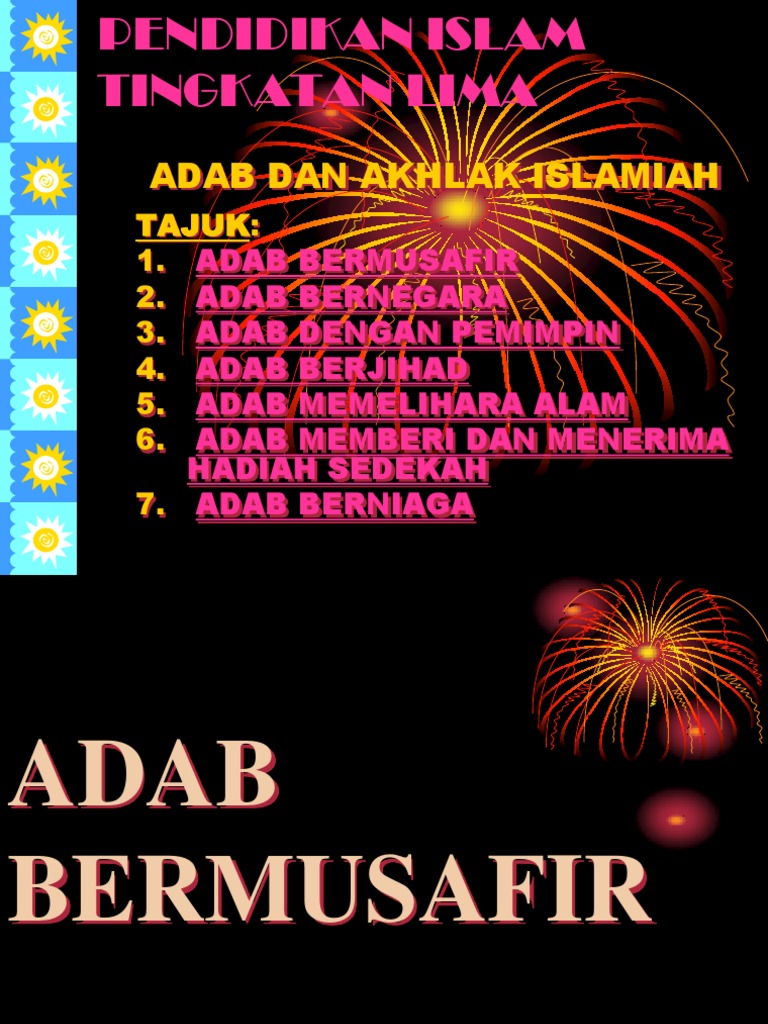 Bab 25 Adab Musafir | PDF