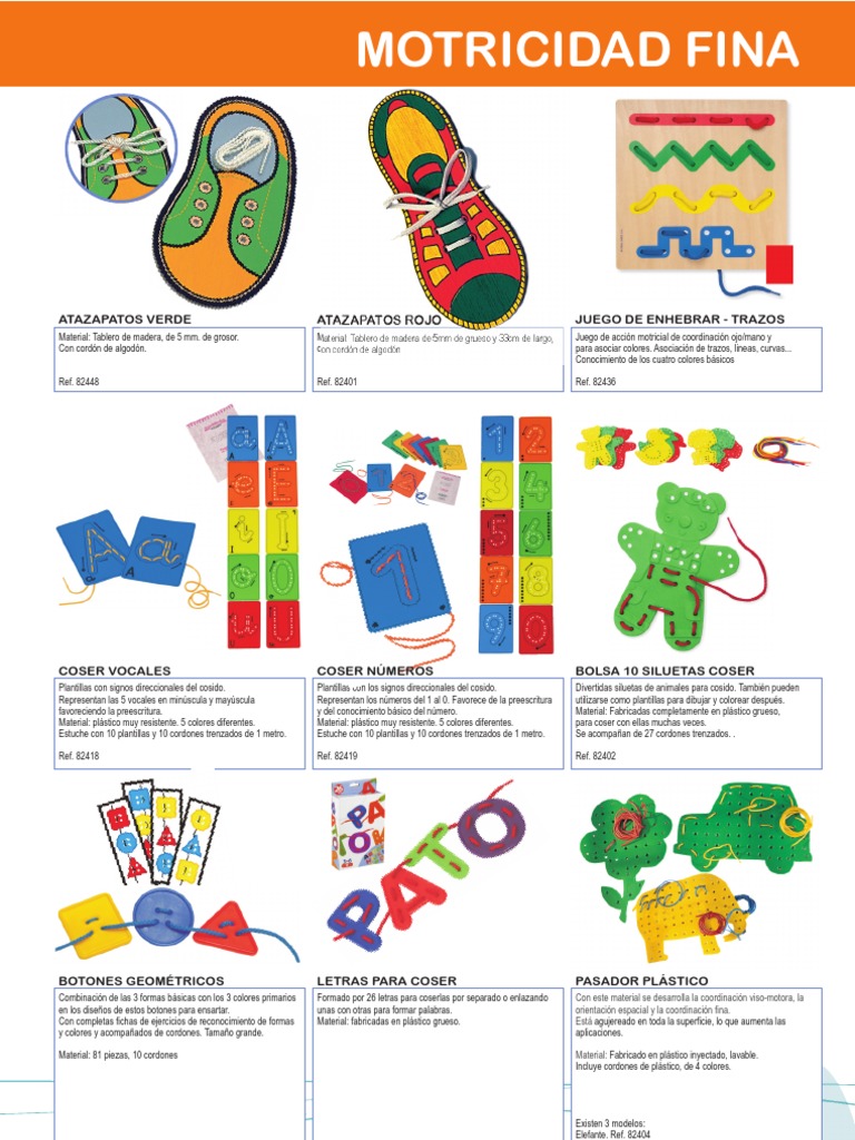 Plantillas para Motricidad Fina Infantil | PDF | Madera | El plastico