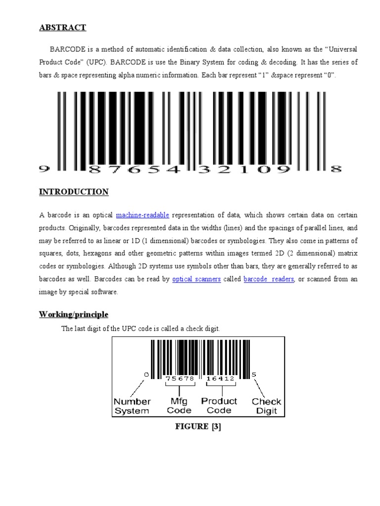 Barcode | Barcode | Universal Product Code