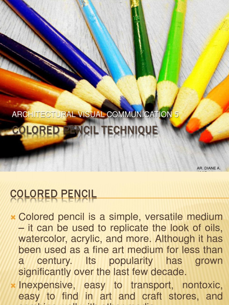 Colored Pencil Techniques | PDF | Color | Hue