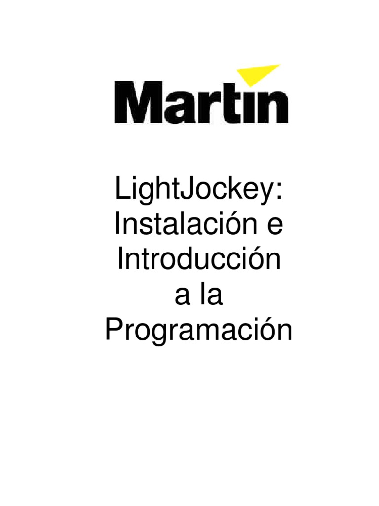 Guía de Instalación de LightJockey | PDF | Point and Click | Ventana ...