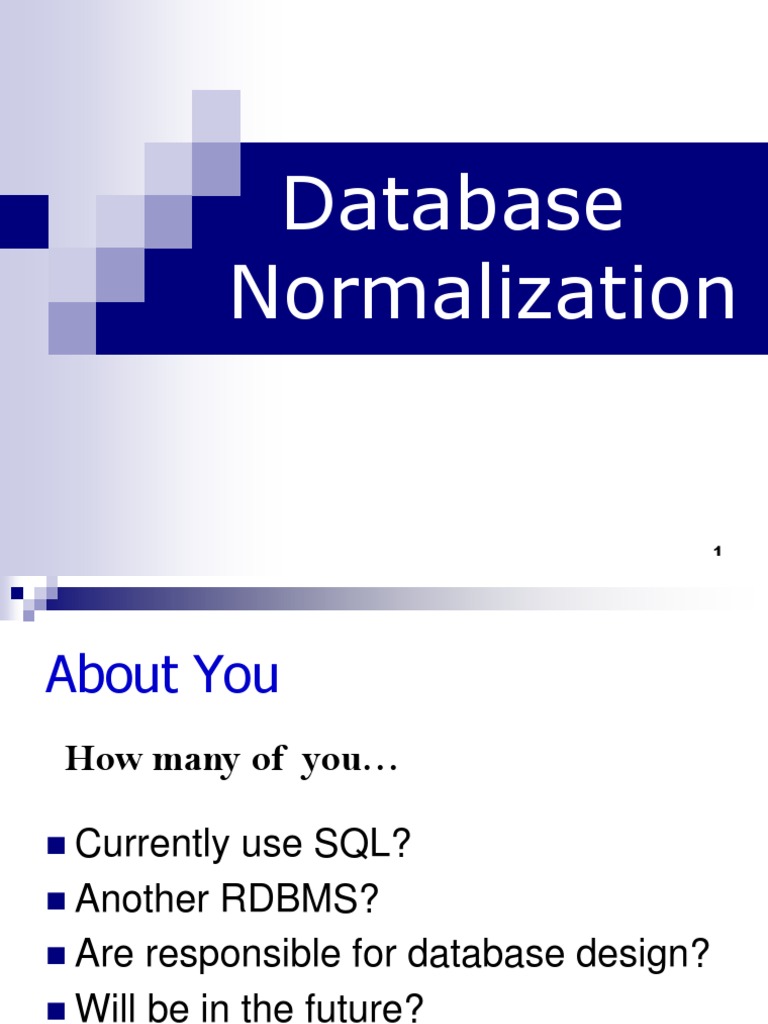 Normalization | PDF | Table (Database) | Databases Normalization | PDF | Table (Database) | Databases