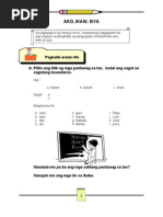 Grade 1 - Babala Worksheets | PDF