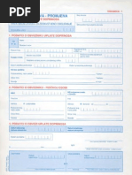 JS3100-PrijavaPromjenaOdjava Osiguranja | PDF