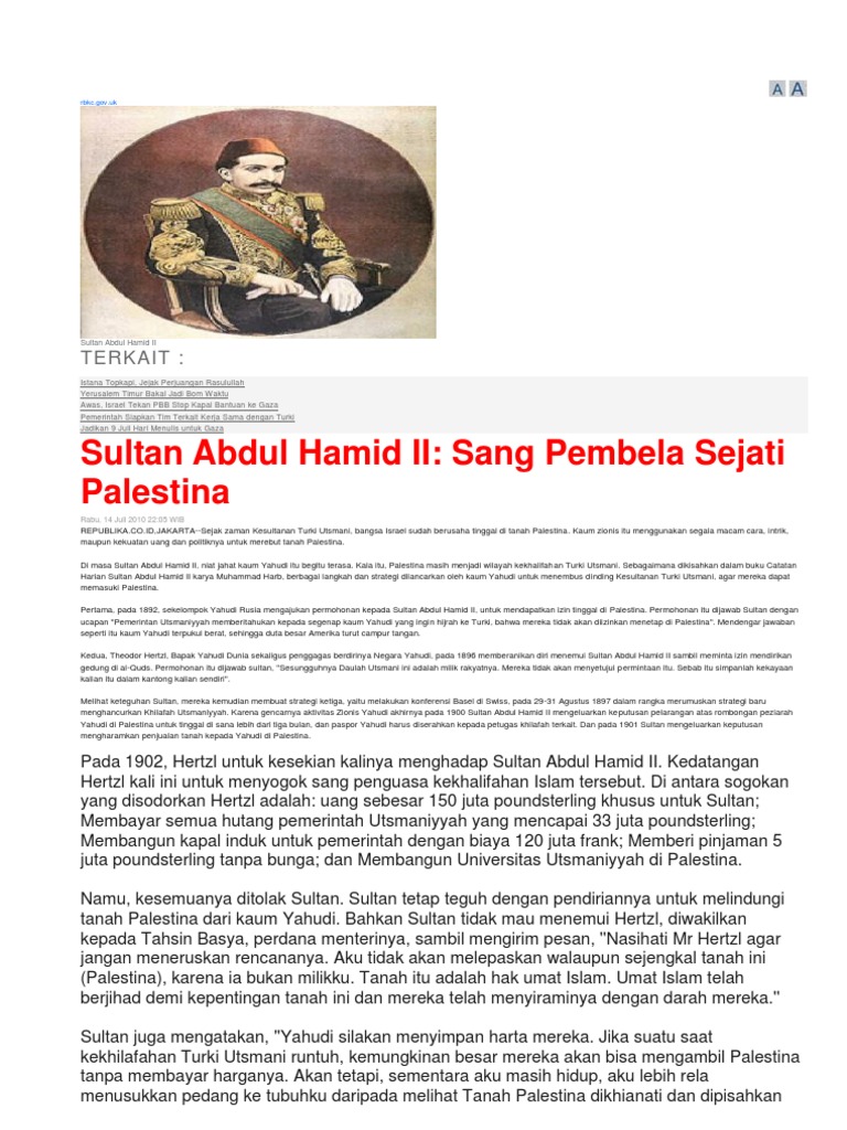 Sultan Abdul Hamid 2 | PDF