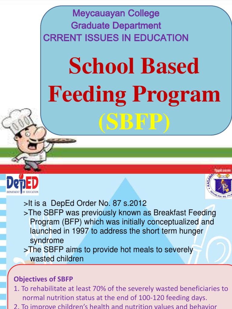 School Based Feeding 2012 | PDF | Weight | Foods
