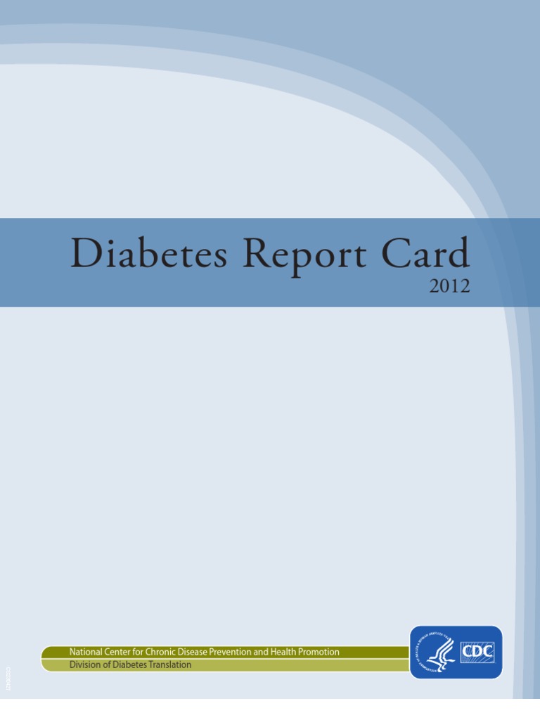 Diabetes Report Card | Prediabetes | Chronic Condition