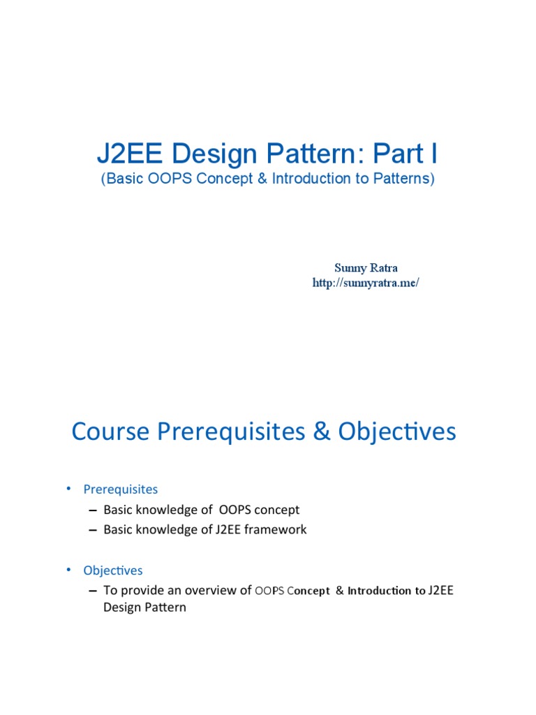 J2EE Design Pattern | PDF | Inheritance (Object Oriented Programming ...
