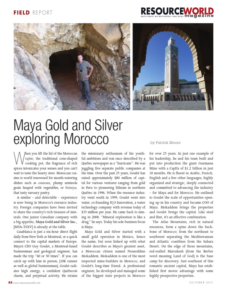 Maya Gold & Silver and Guy Goulet Exploring Morocco | PDF | Morocco ...