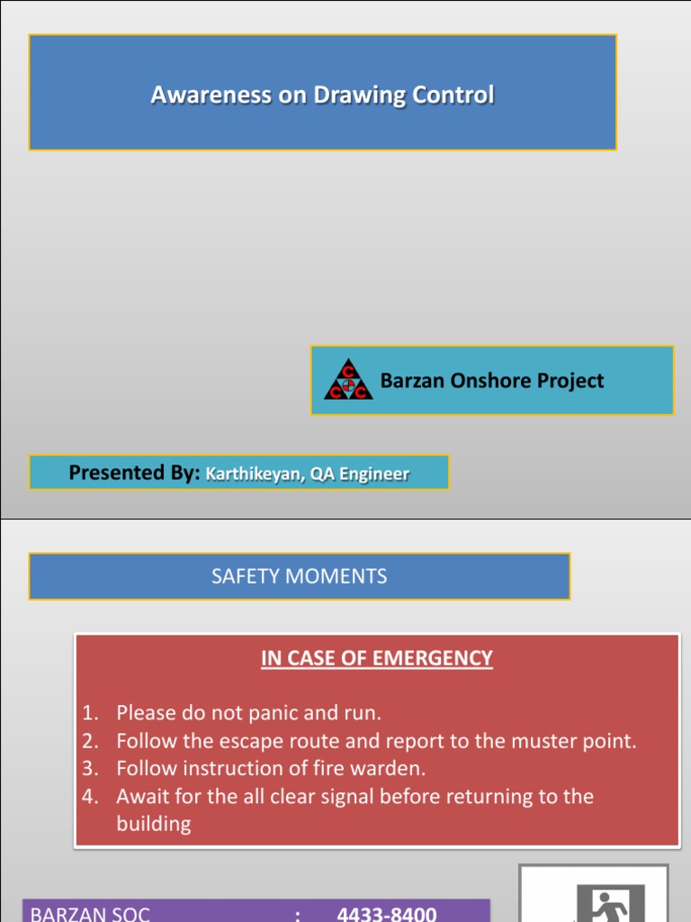 Drawing Control Presentation, Rev 1 | PDF | Government | Business