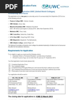 UWC 2025 Application Brochure Web Version Update 01 - 04 - 24 | PDF ...