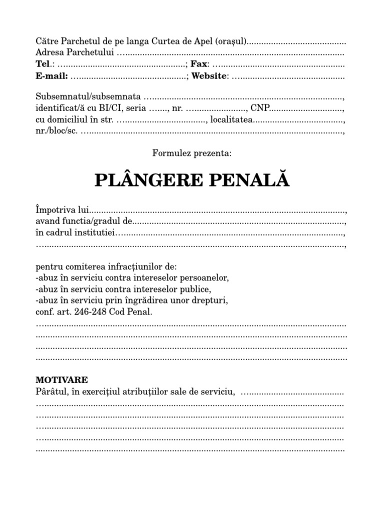 Plangere Penala