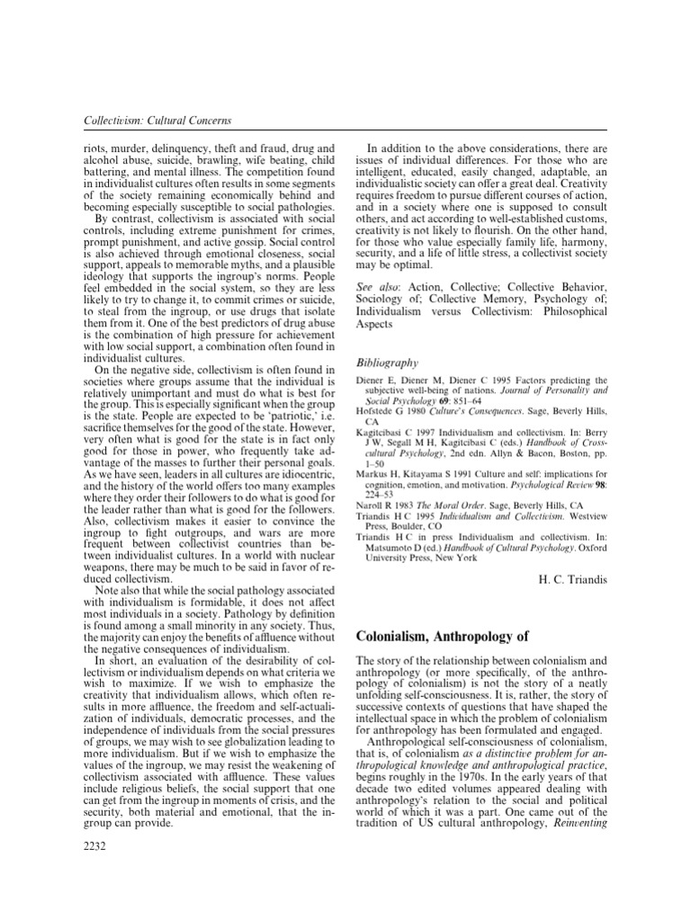 Colonialism, Anthropology Of | PDF | Collectivism | Anthropology