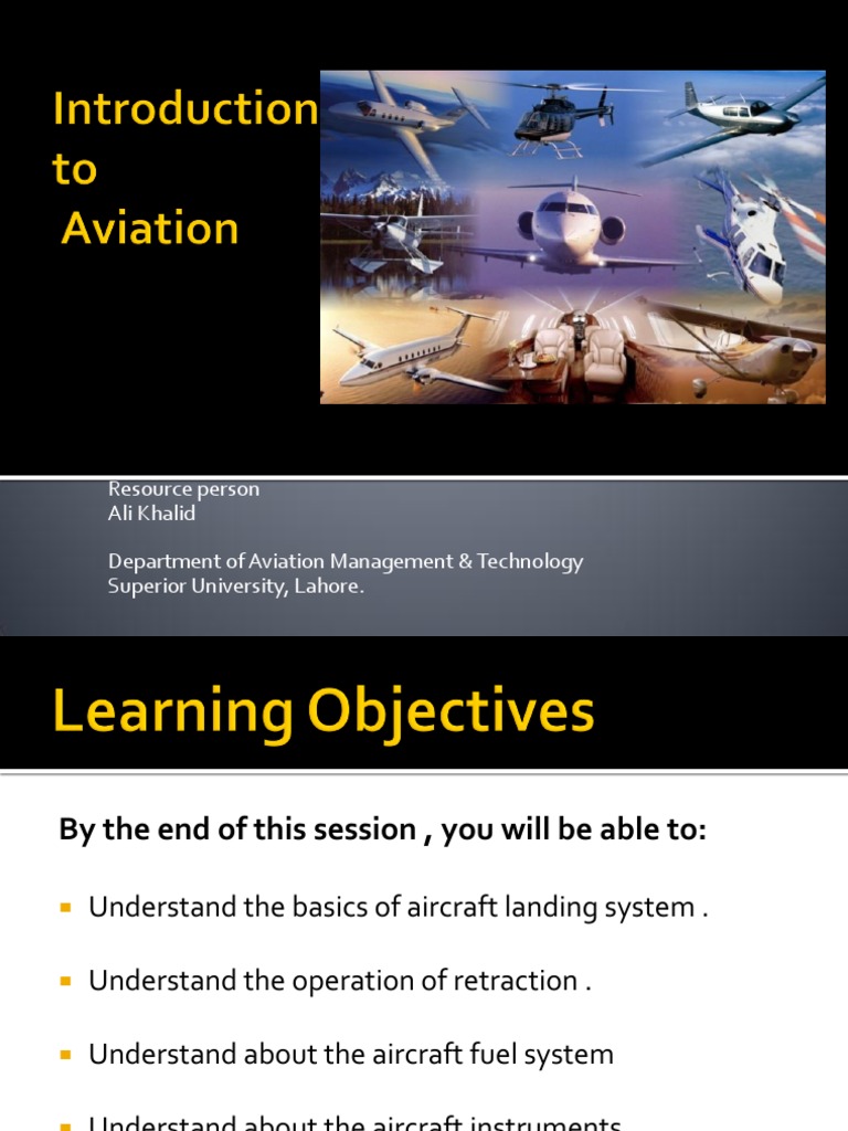 Landing Gear, Aircraft Fuel Systems - Lec 4 | PDF | Landing Gear | Aircraft